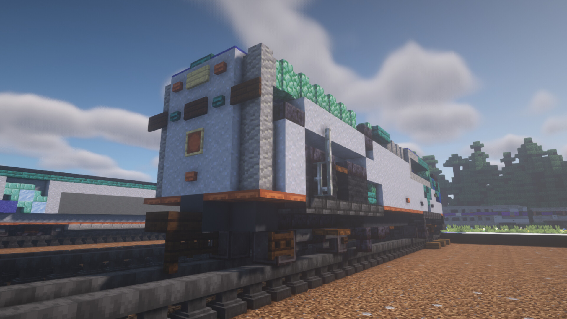 Amtrak - P42DC + "203 Operation Lifesaver Unit" Minecraft Map