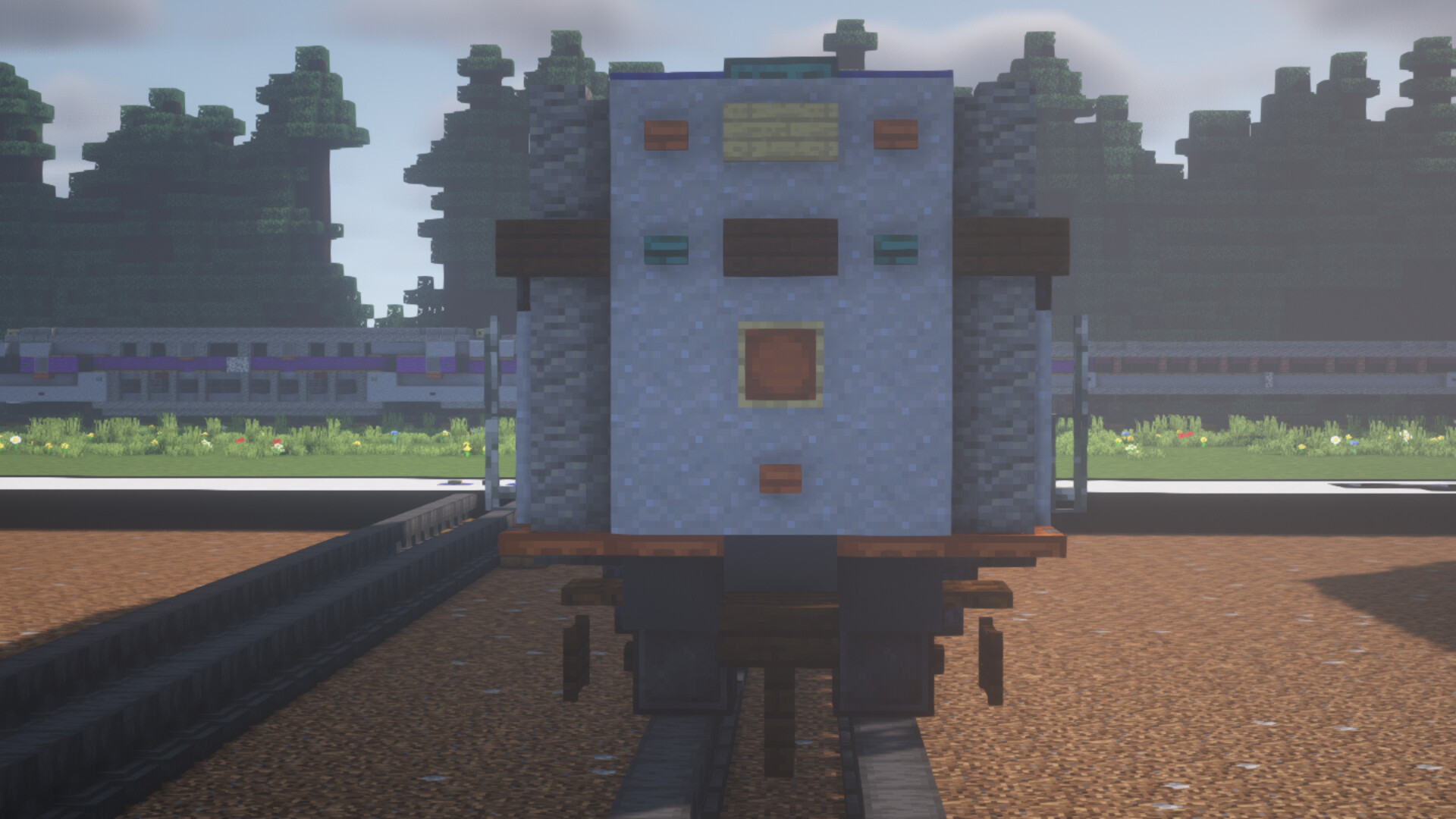 Amtrak - P42DC + "203 Operation Lifesaver Unit" Minecraft Map