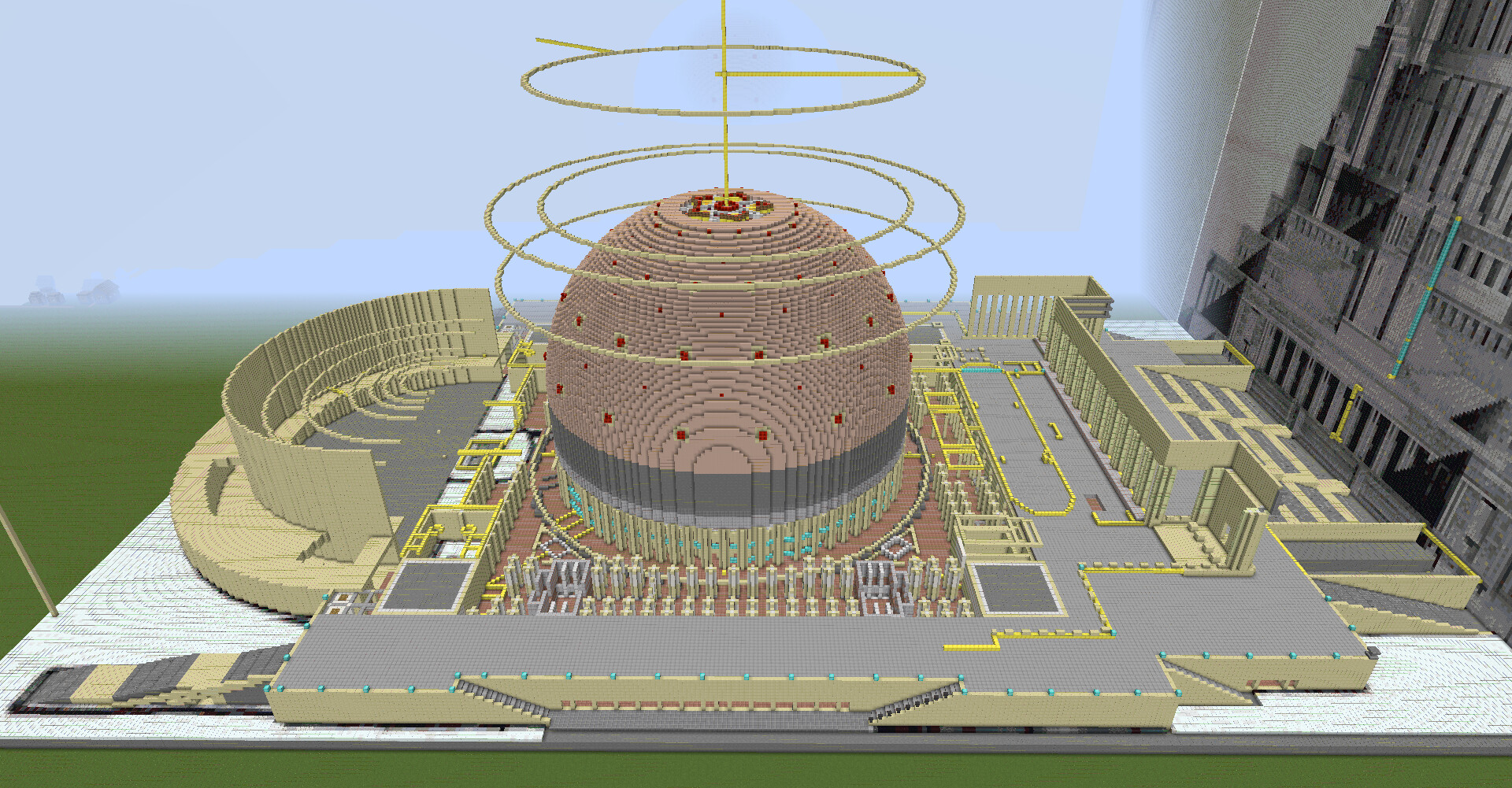 Palace of Soviets Minecraft Map