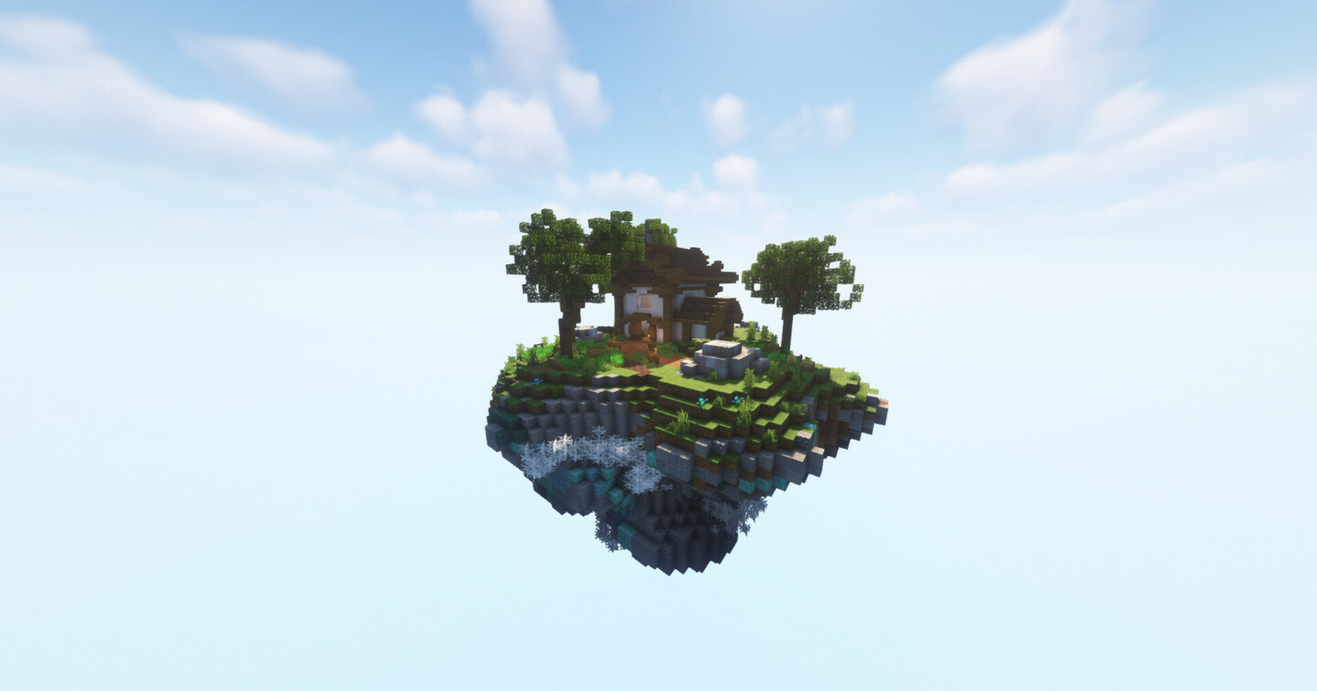 [ Skyblock map ] ↪ CUSTOM ISLANDS BUNDLE ↩ Minecraft Map