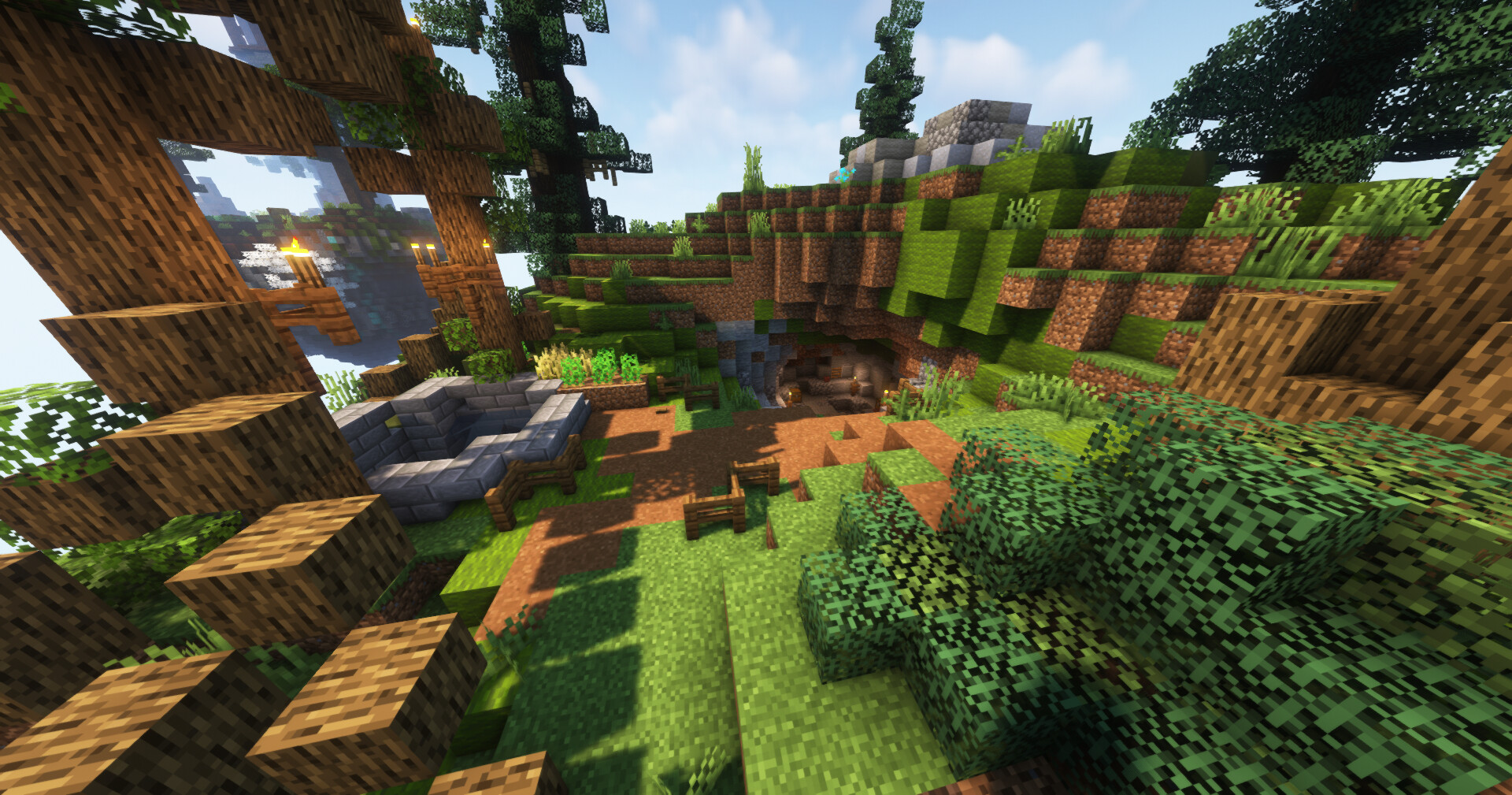 [ Skyblock map ] ↪ CUSTOM ISLANDS BUNDLE ↩ Minecraft Map