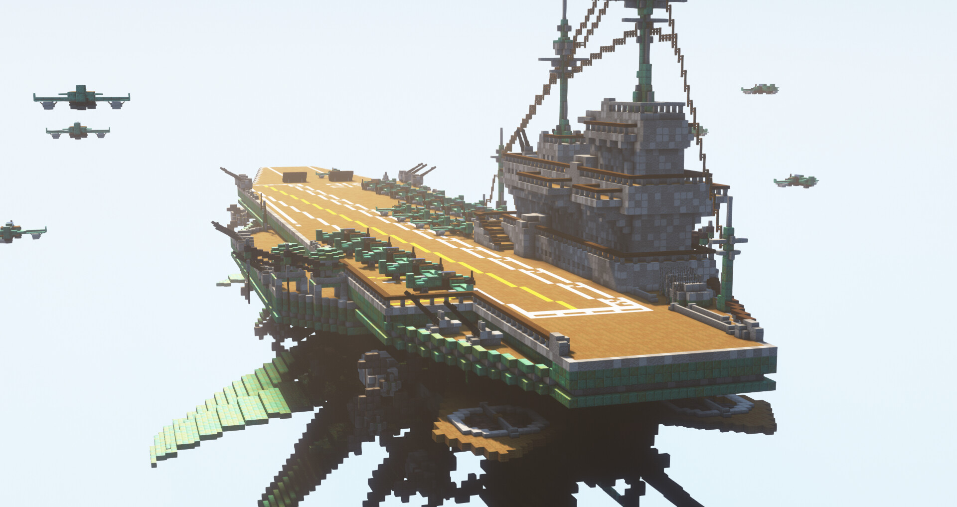 Typhon Class Carrier Minecraft Map