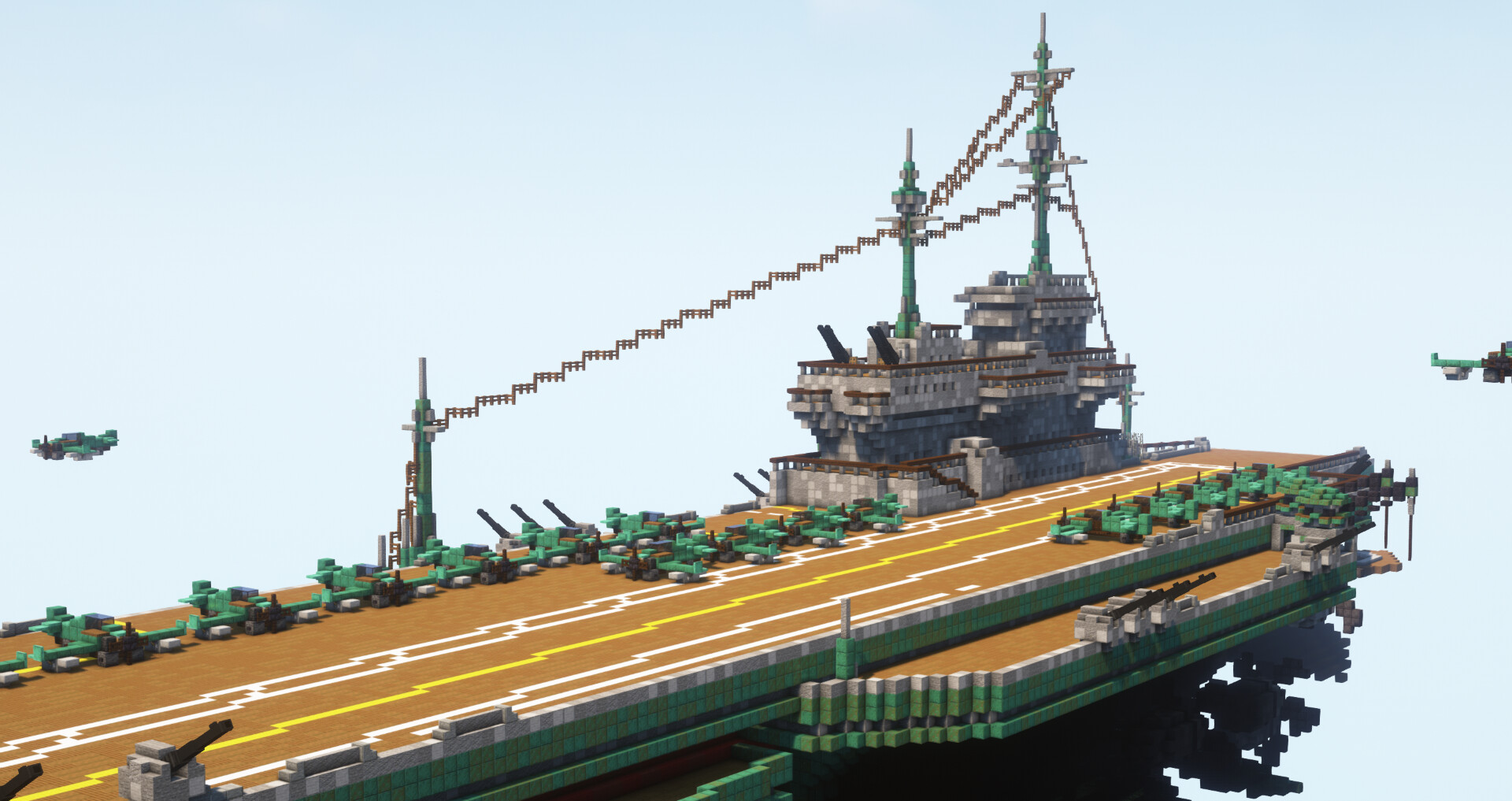 Typhon Class Carrier Minecraft Map