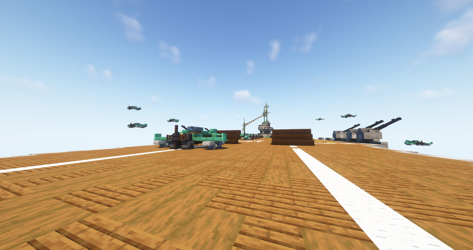 Typhon Class Carrier Minecraft Map