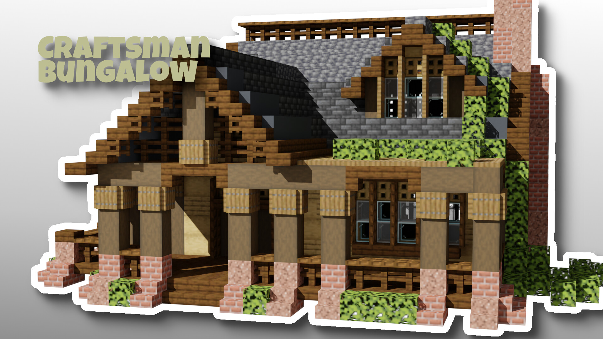 Craftsman's Bungalow Minecraft Map