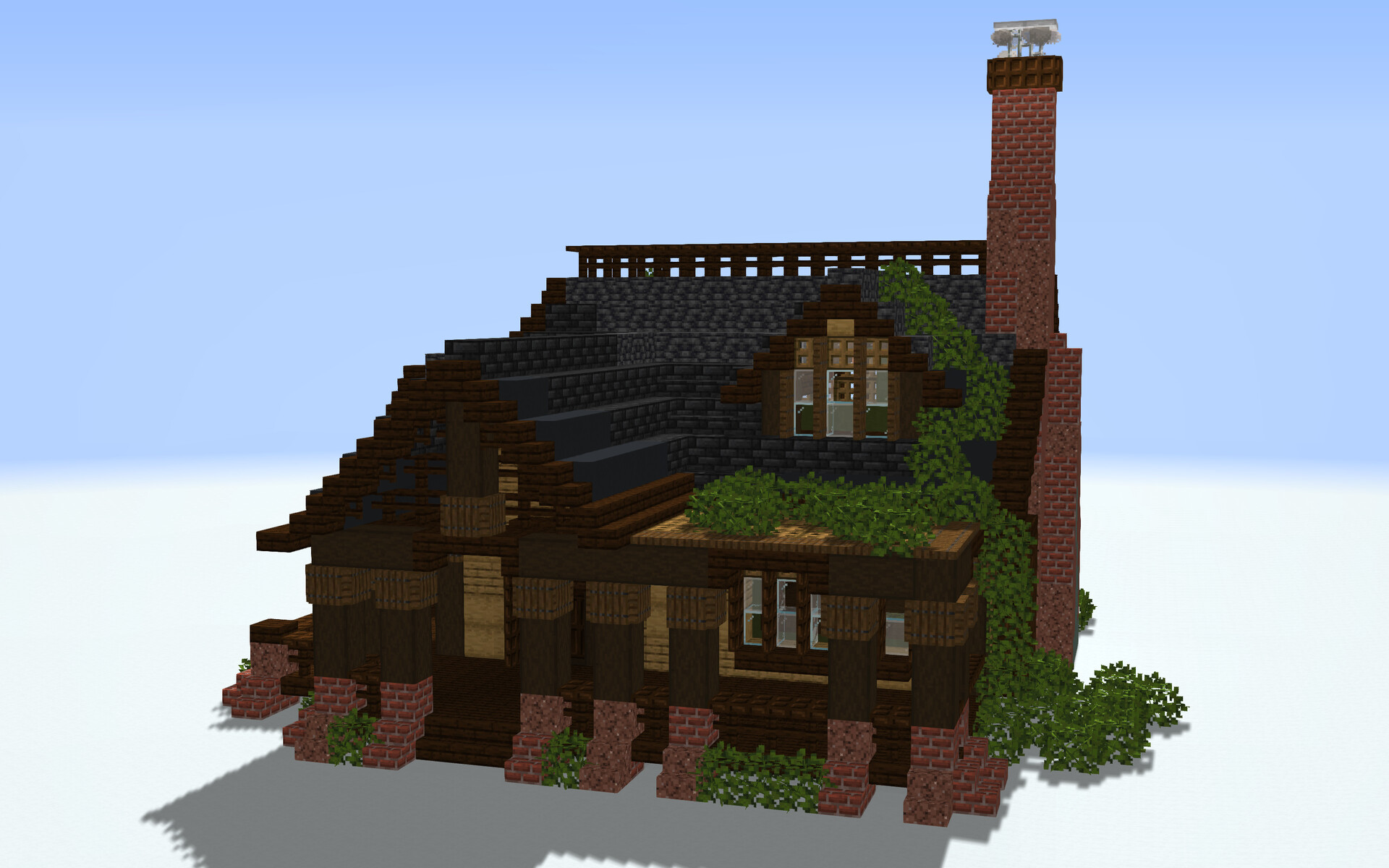 Craftsman's Bungalow Minecraft Map