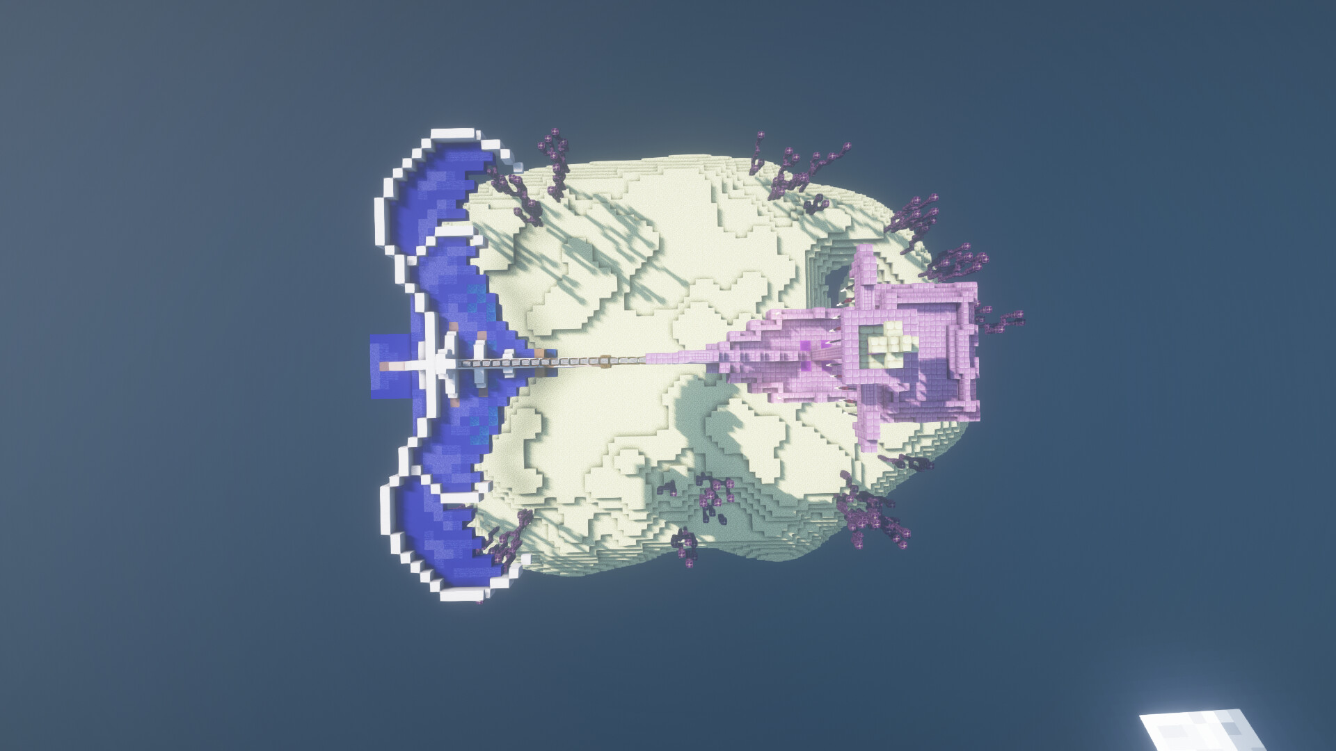 Minecraft Floating End Ship Minecraft Map