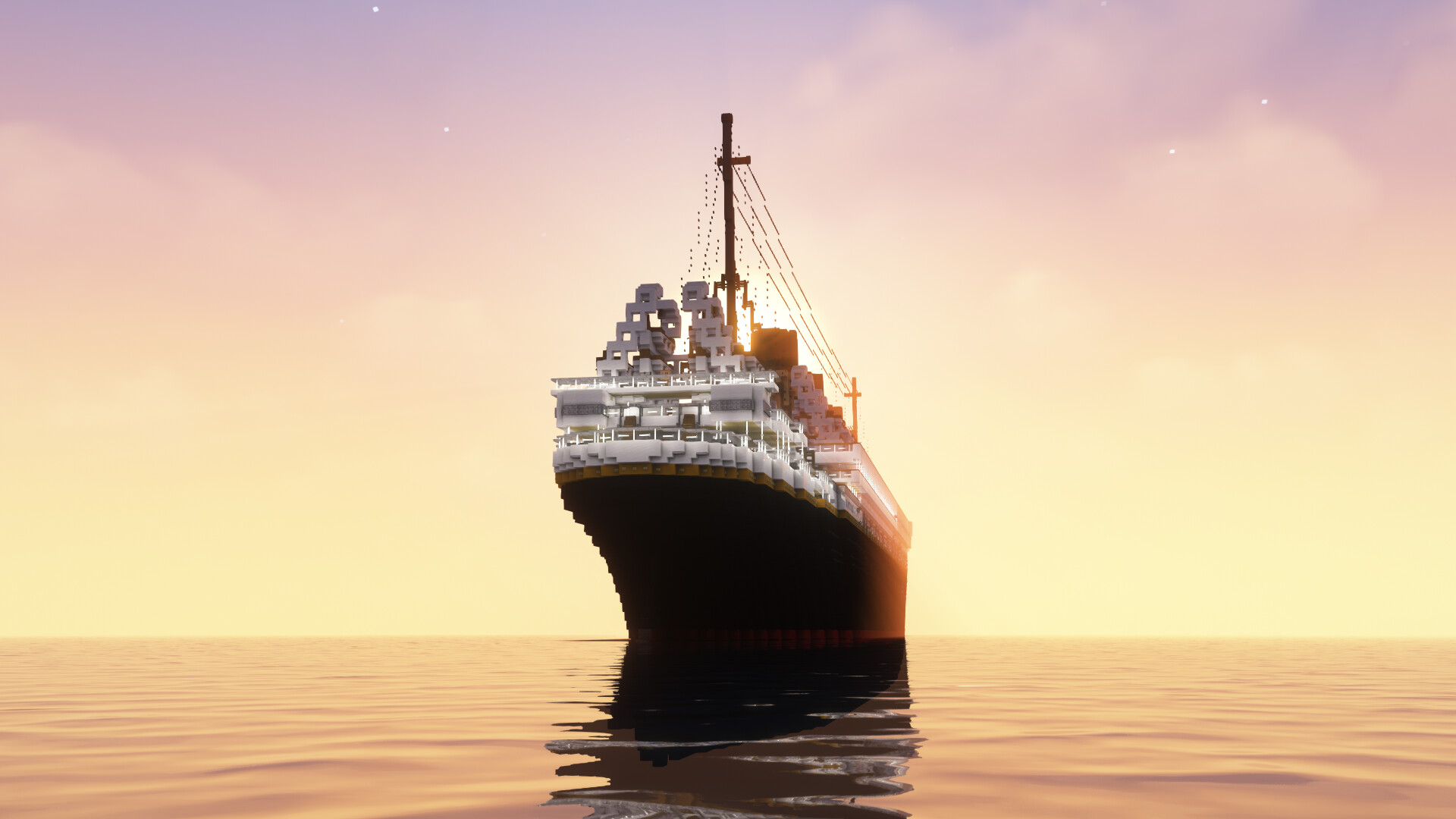 RMS Britannic 1/1 Scale Minecraft Map