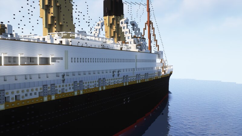 RMS Britannic 1/1 Scale Minecraft Map