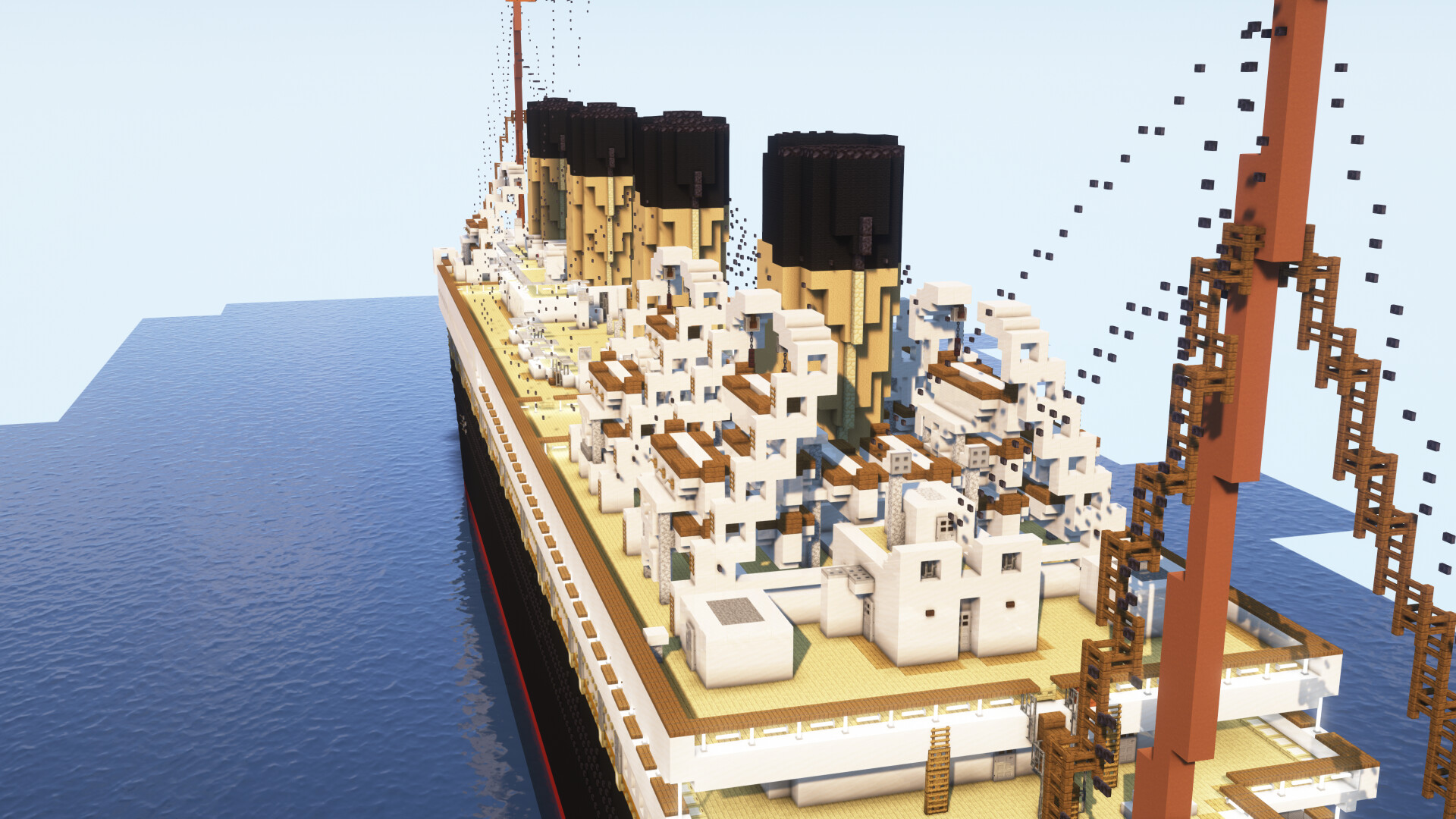 RMS Britannic 1/1 Scale Minecraft Map
