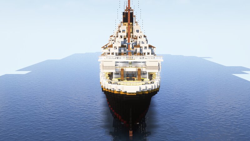 RMS Britannic 1/1 Scale Minecraft Map