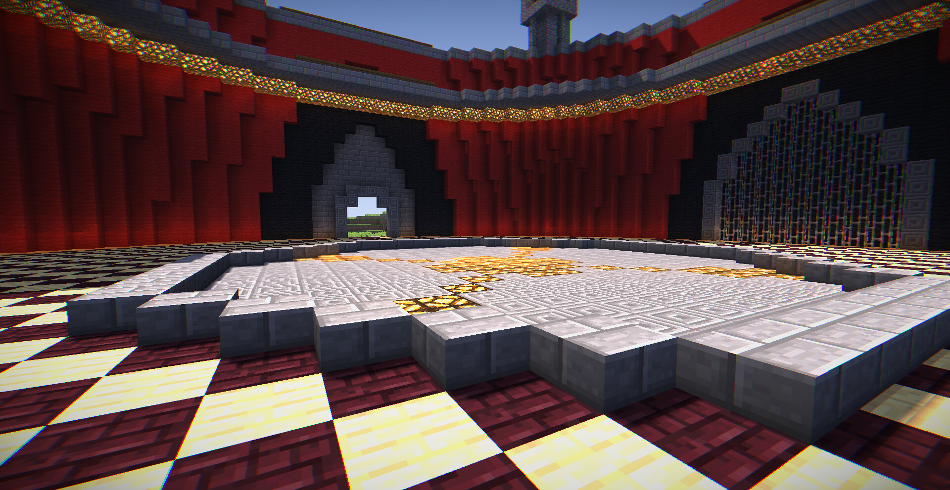 BonnieGamer1987's Red Arena Minecraft Map