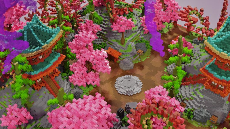 🎆Sakura Spawn 🎆 Minecraft Map