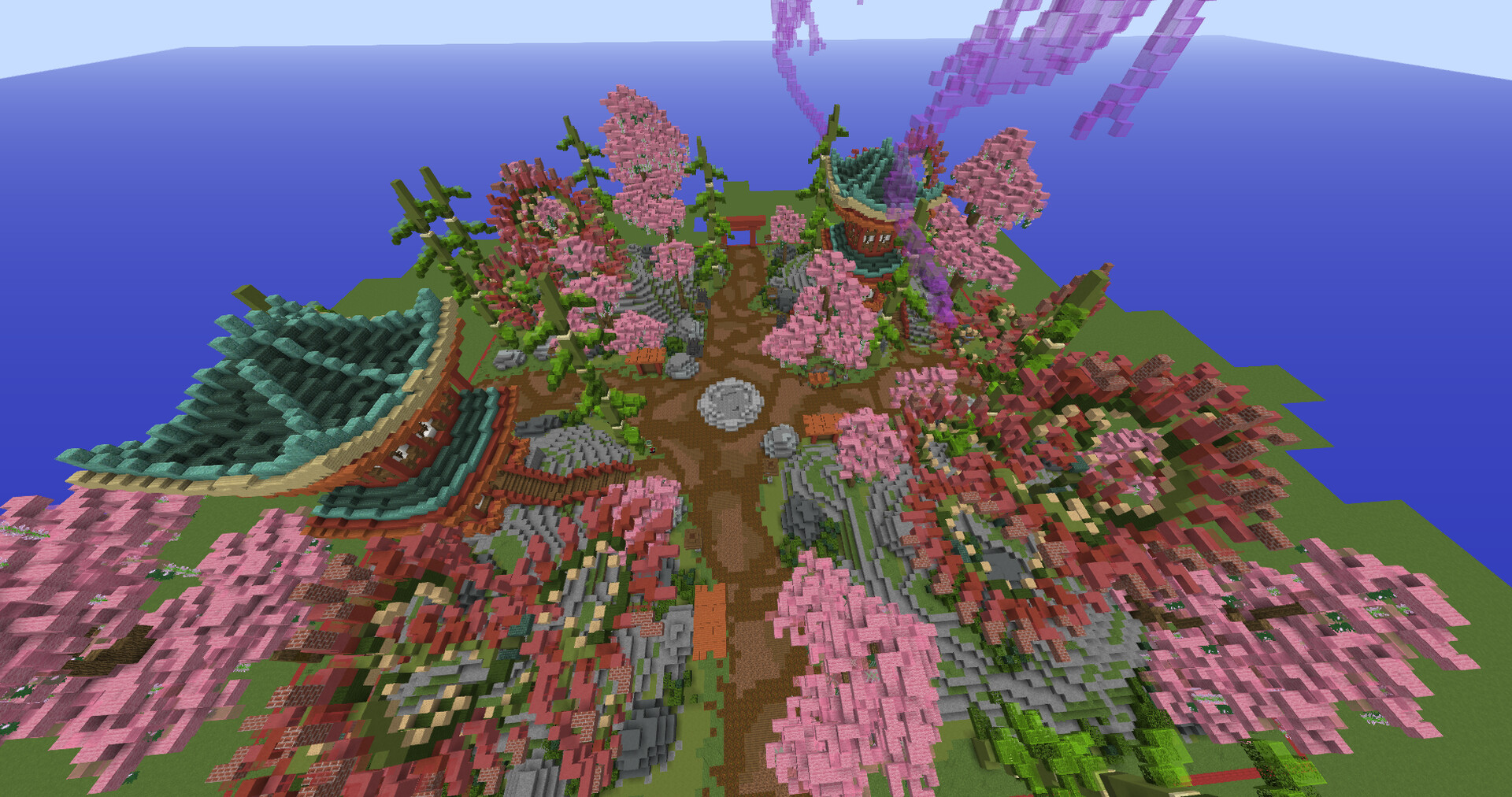 🎆Sakura Spawn 🎆 Minecraft Map