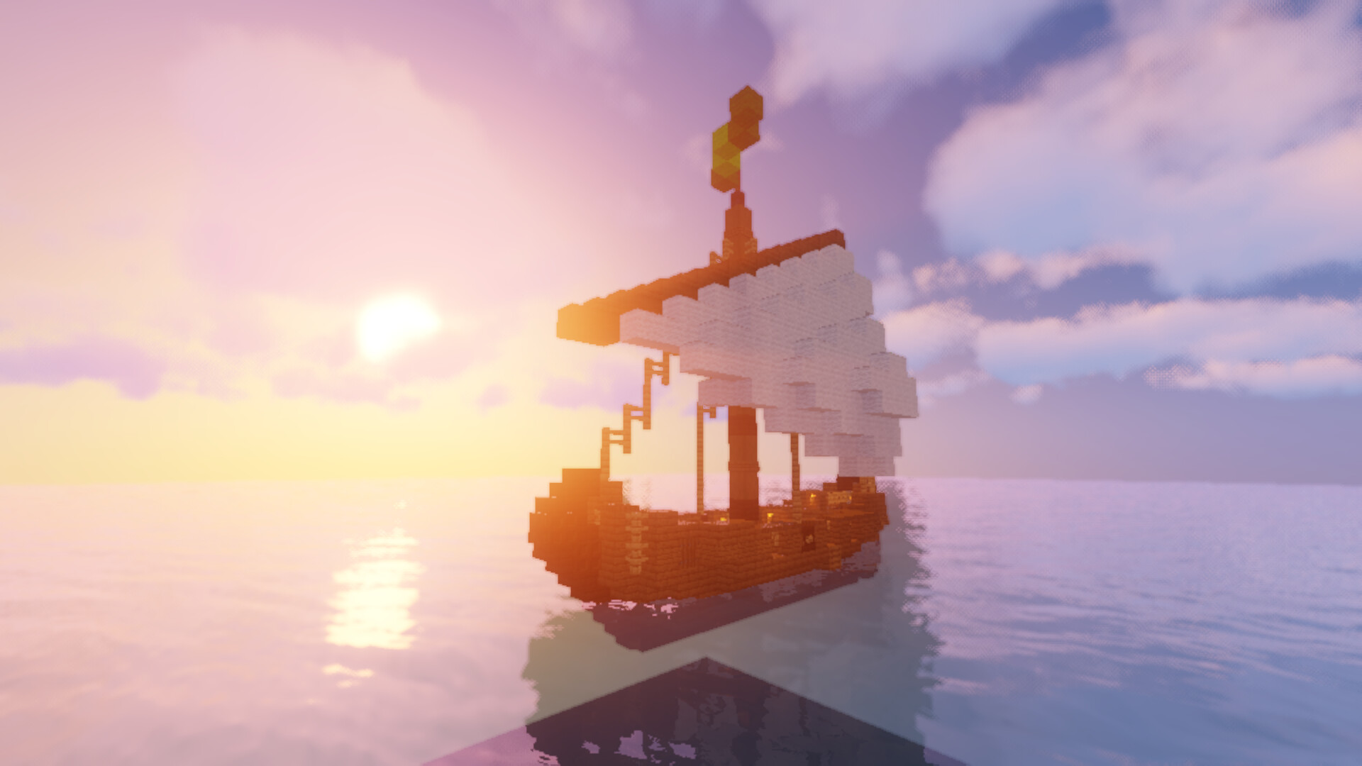 Little Merchant Sailship Minecraft Map