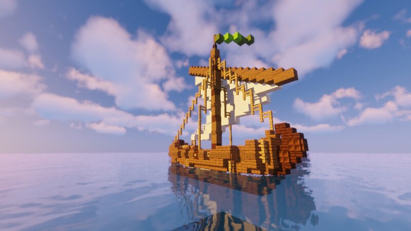 Little Merchant Sailship Minecraft Map