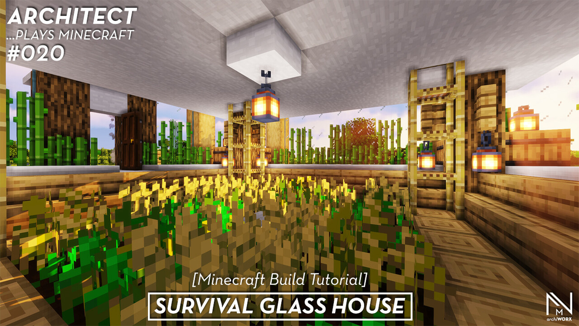Minecraft Glass House Minecraft Map