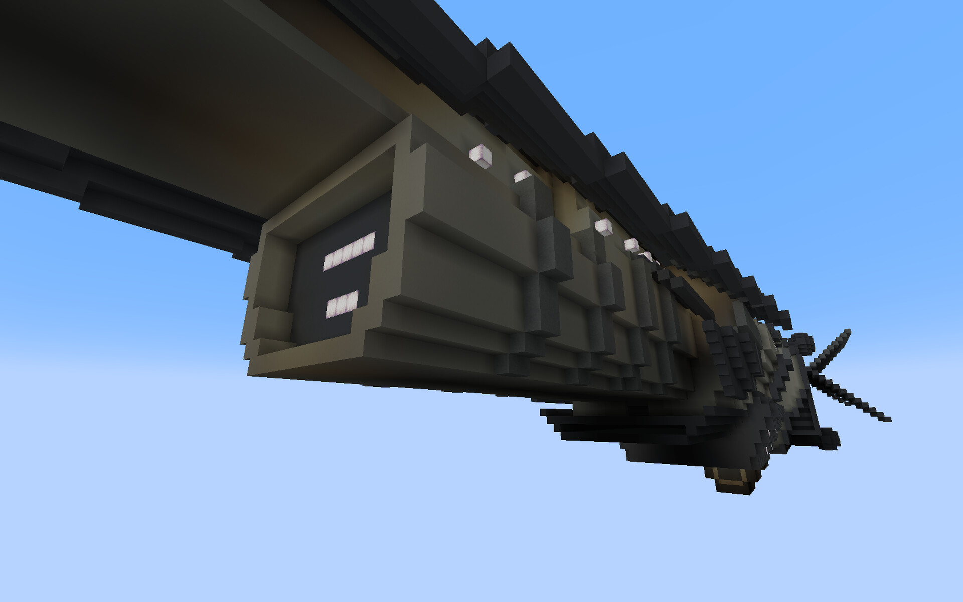 UNSC Halberd-class light destroyer Minecraft Map