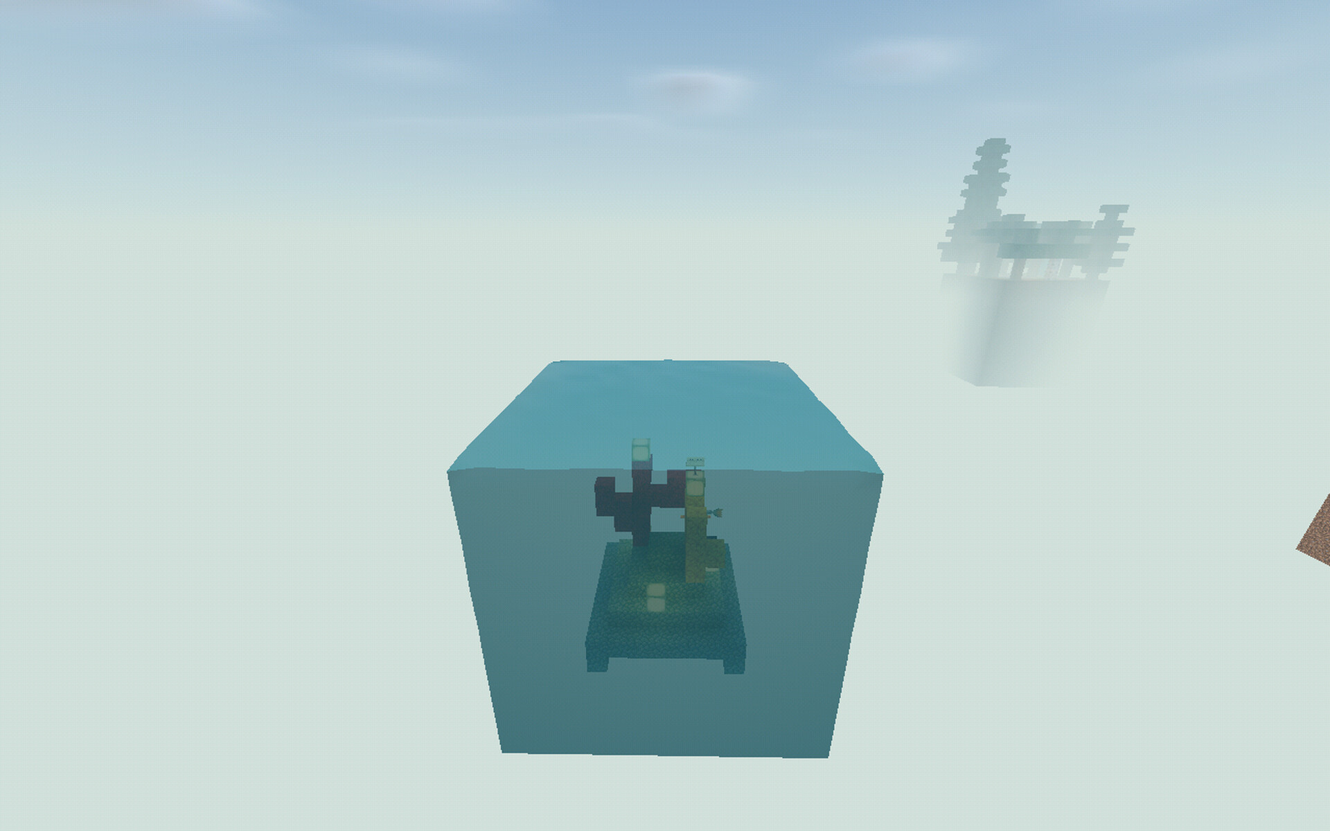 One Block skyblock by Darkmazeblox[ bedrock and java ]. Minecraft Map