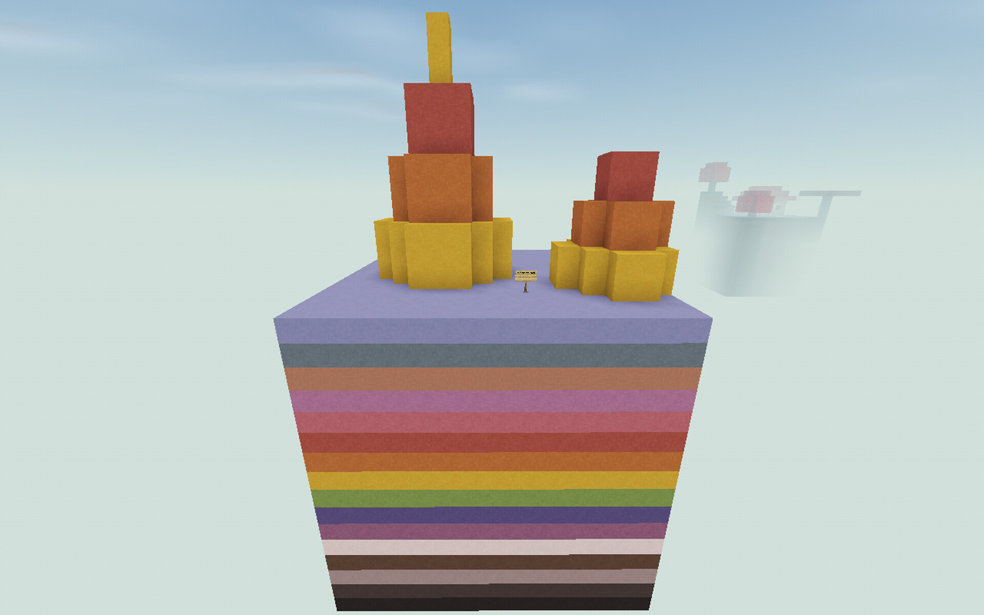 One Block skyblock by Darkmazeblox[ bedrock and java ]. Minecraft Map