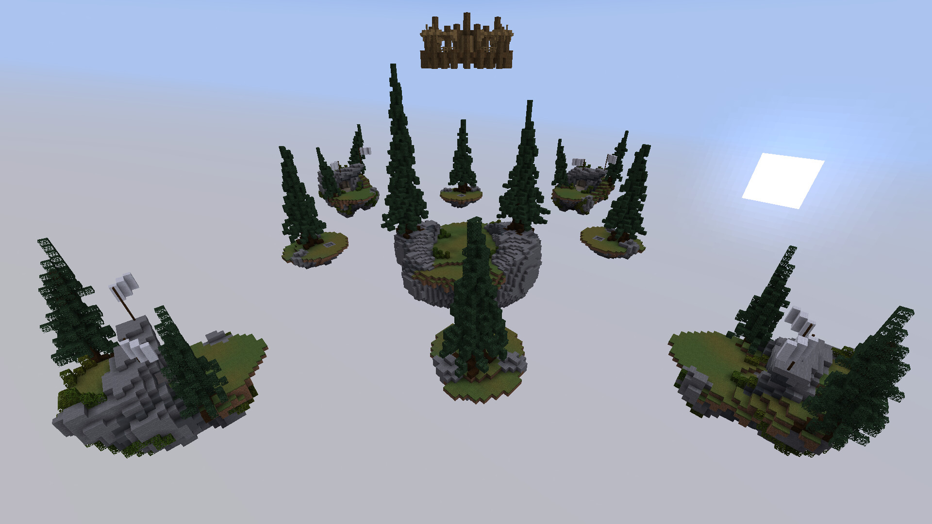 Hypixel Bedwars Treenan Map Minecraft Map