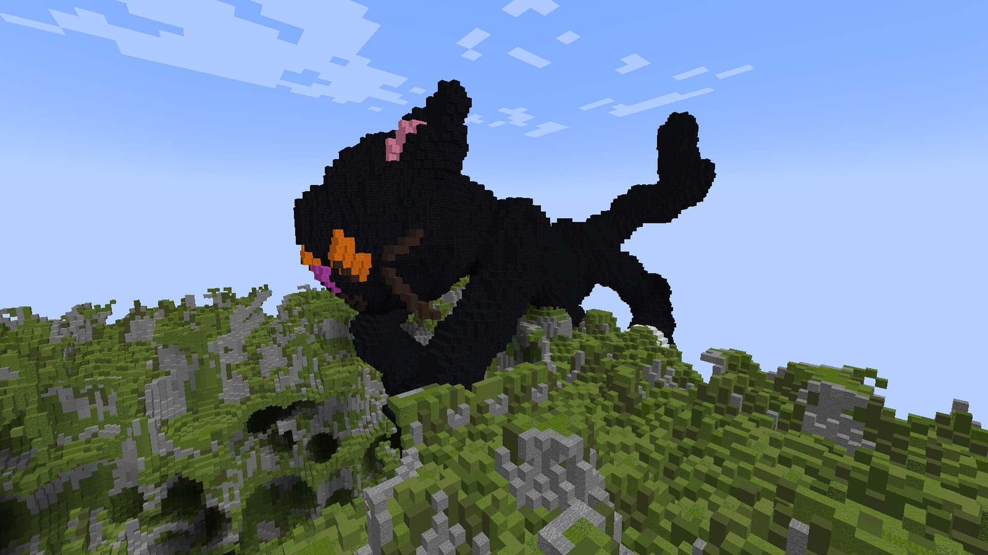 the Cat Tunnel Minecraft Map