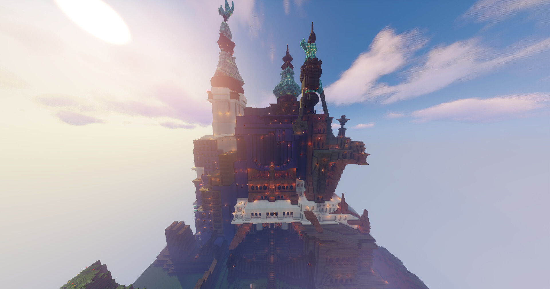 Temple of the Goddess - Final Fantasy XIII-2 and LR:FFXIII Minecraft Map