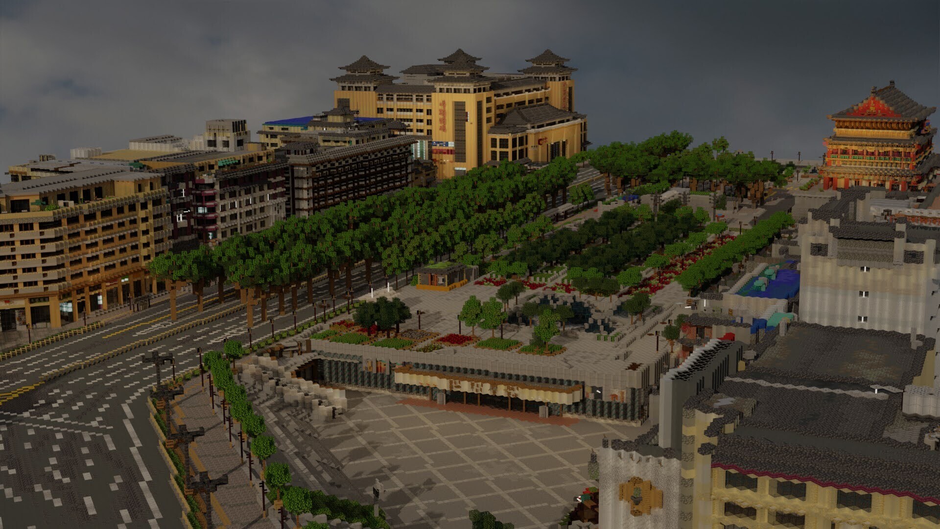 Xi’an (西安) Shaanxi, China Minecraft Map