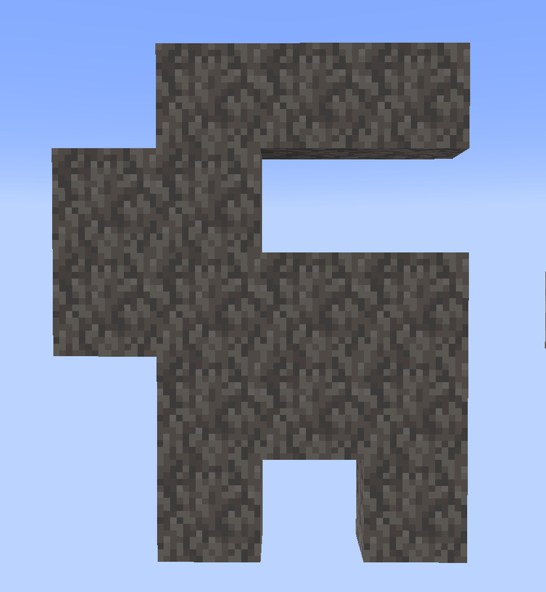 One Among Us For Each Block in The Creative Inventory. Minecraft Map