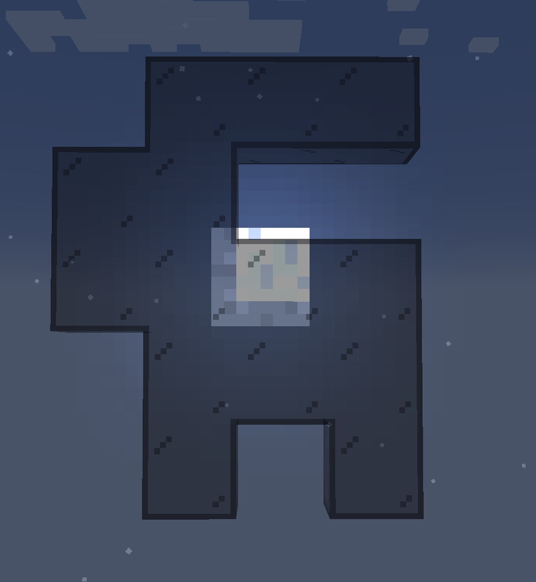 One Among Us For Each Block in The Creative Inventory. Minecraft Map