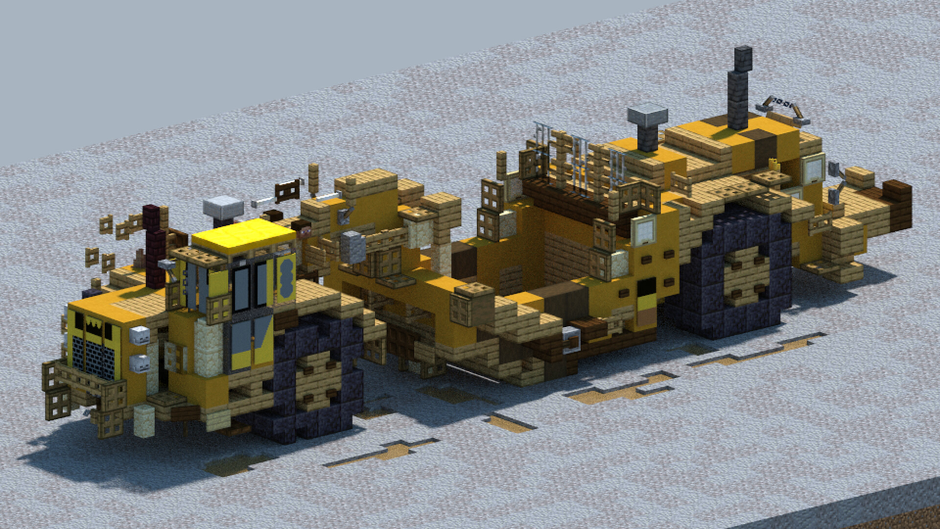 Caterpillar 627E, Scraper [With Download] Minecraft Map