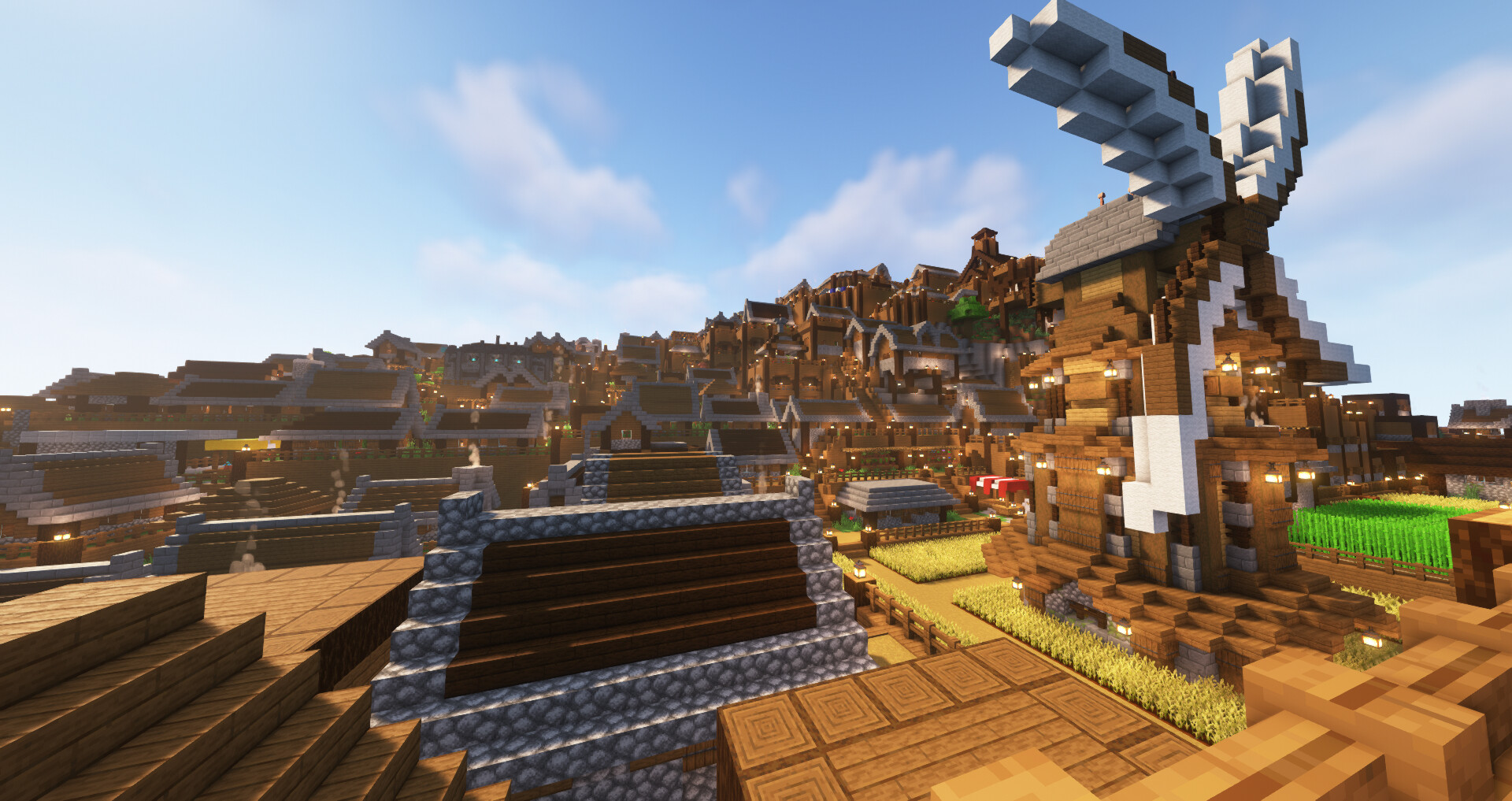 Unnecessarily Big Village Minecraft Map