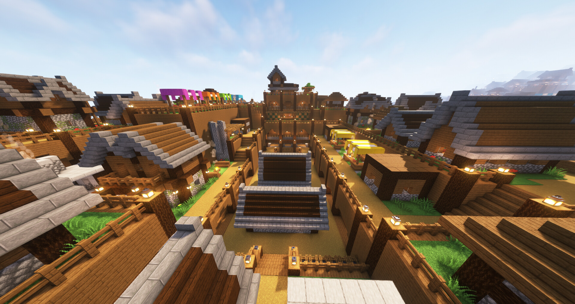 Unnecessarily Big Village Minecraft Map