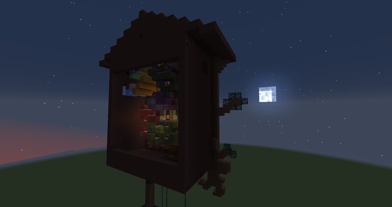 Working Cuckoo Clock Minecraft Map