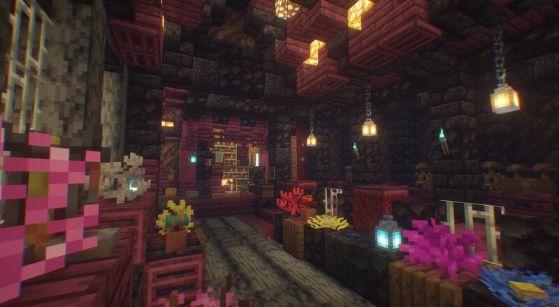 Underground Secret Antique Shop Minecraft Map