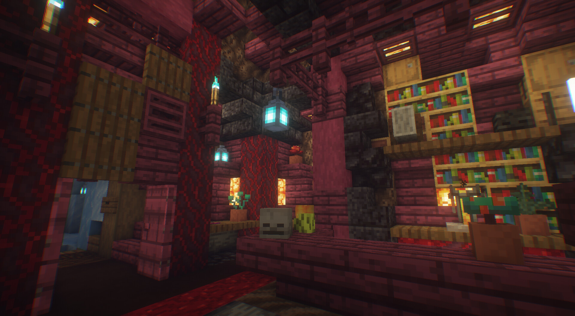Underground Secret Antique Shop Minecraft Map