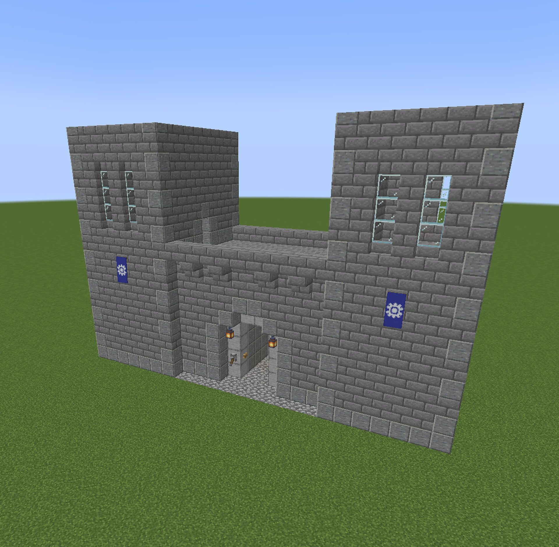 Automatic Gate Minecraft Map