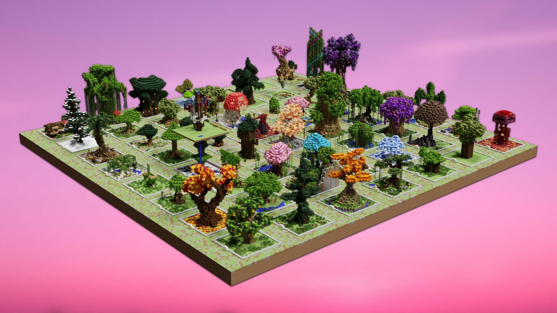 Build A Tree Minecraft Map