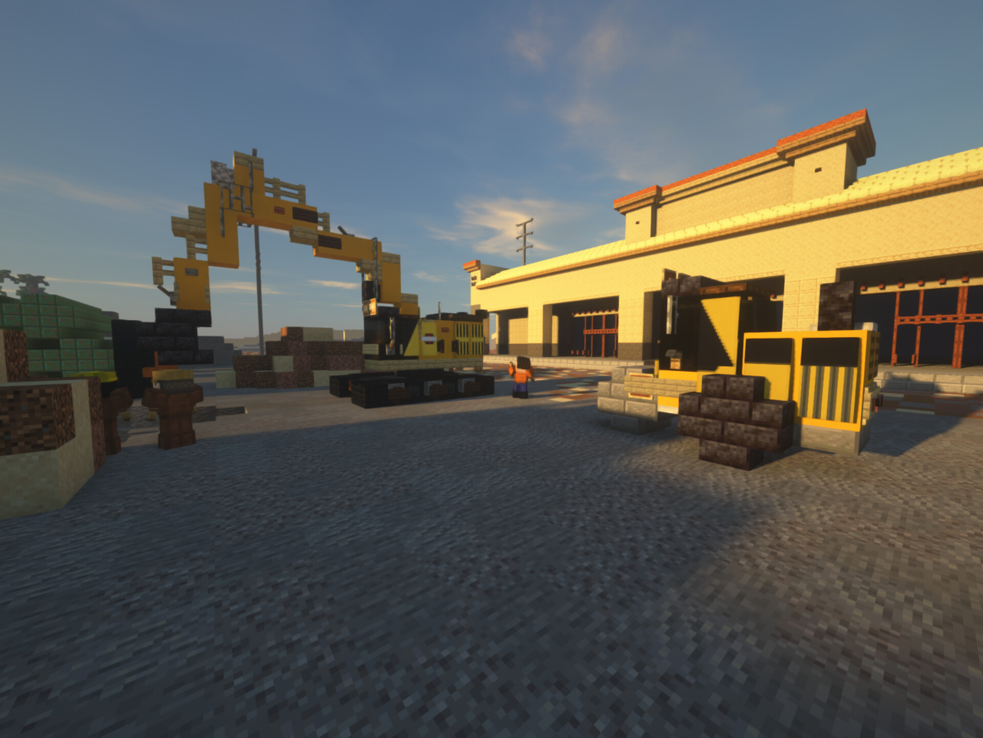 Minecraft excavator | Builder's Forge Minecraft Map