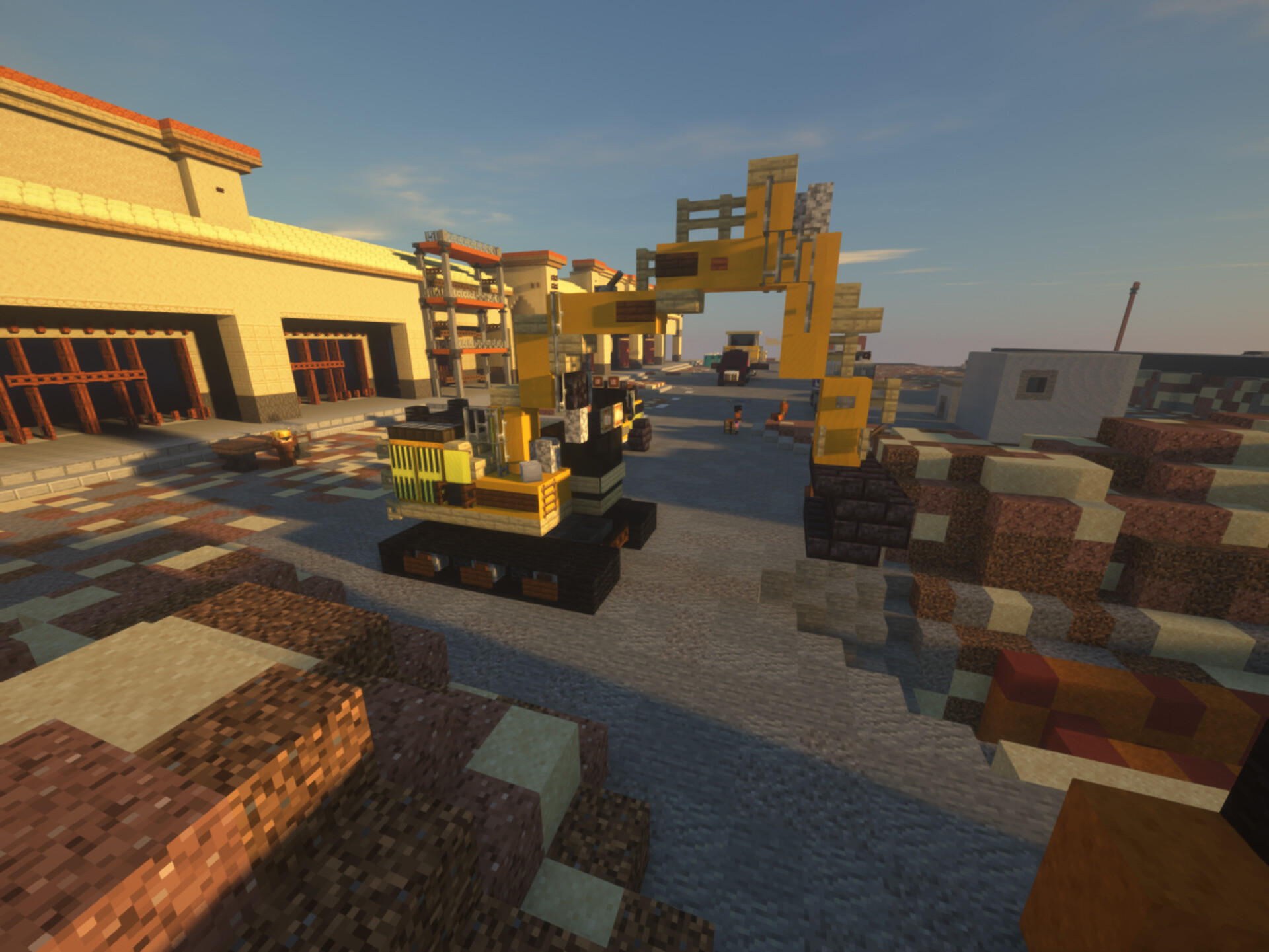 Minecraft excavator | Builder's Forge Minecraft Map