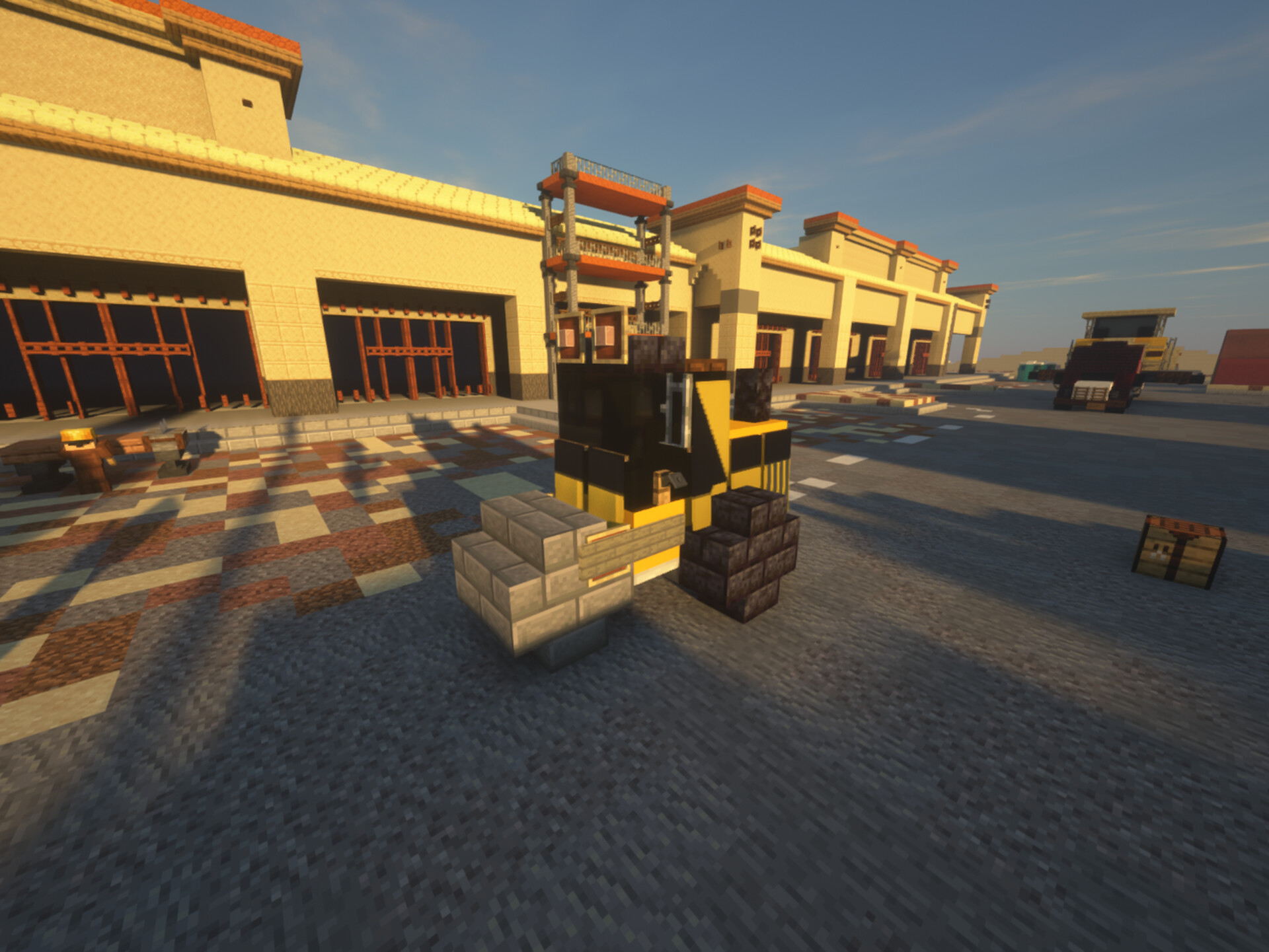 Minecraft excavator | Builder's Forge Minecraft Map