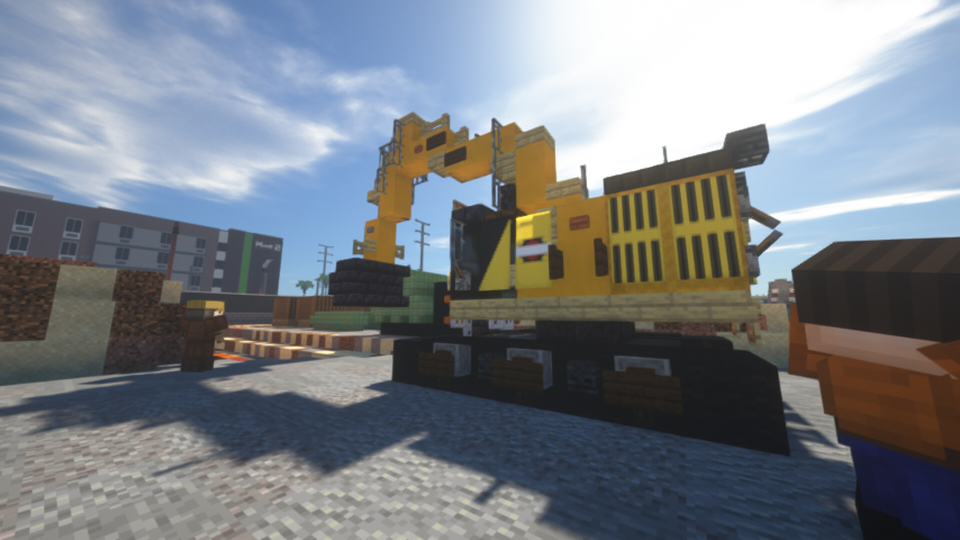 Minecraft excavator | Builder's Forge Minecraft Map