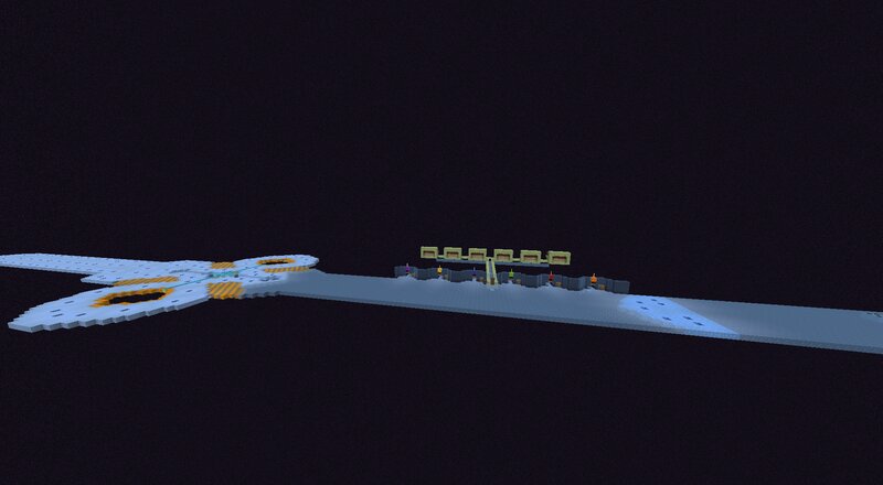 Ice racing track Minecraft Map