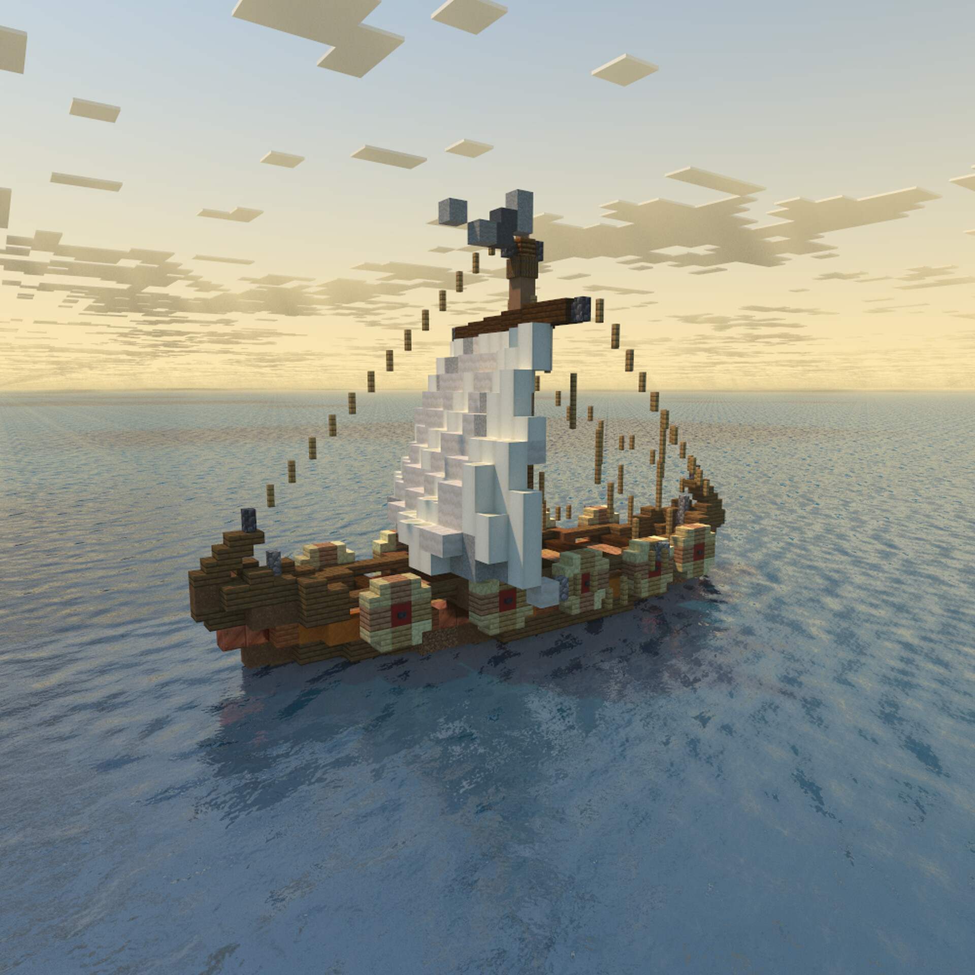 Drakkar Boat Minecraft Map