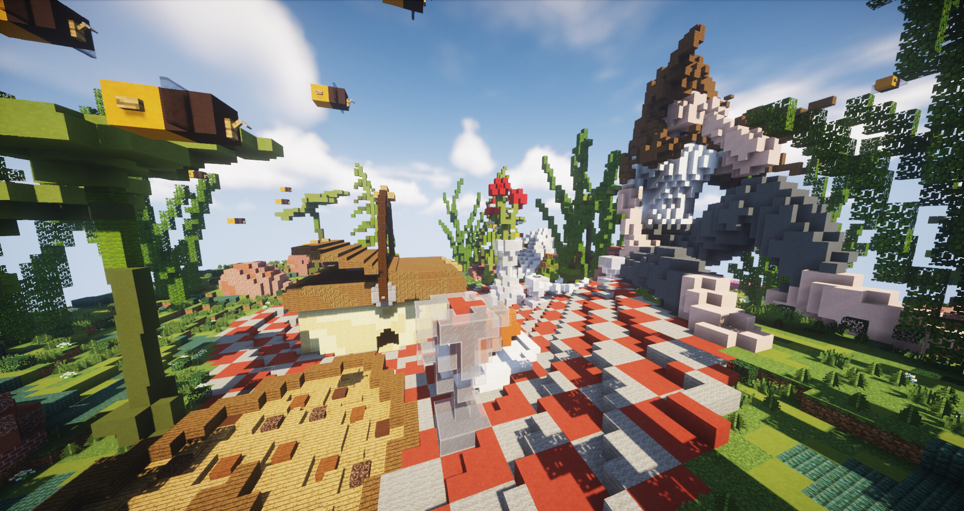 Valentine's Picnic Hub | 1.8+ Minecraft Map