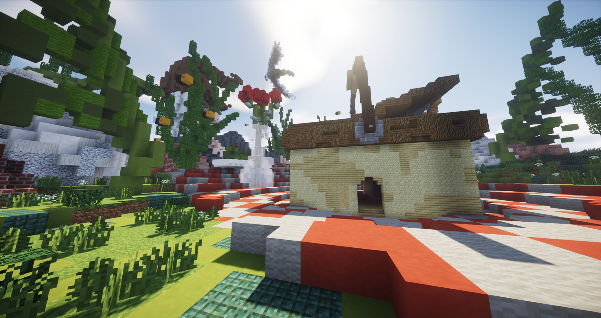 Valentine's Picnic Hub | 1.8+ Minecraft Map