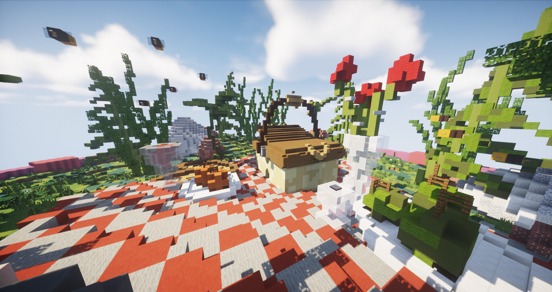 Valentine's Picnic Hub | 1.8+ Minecraft Map