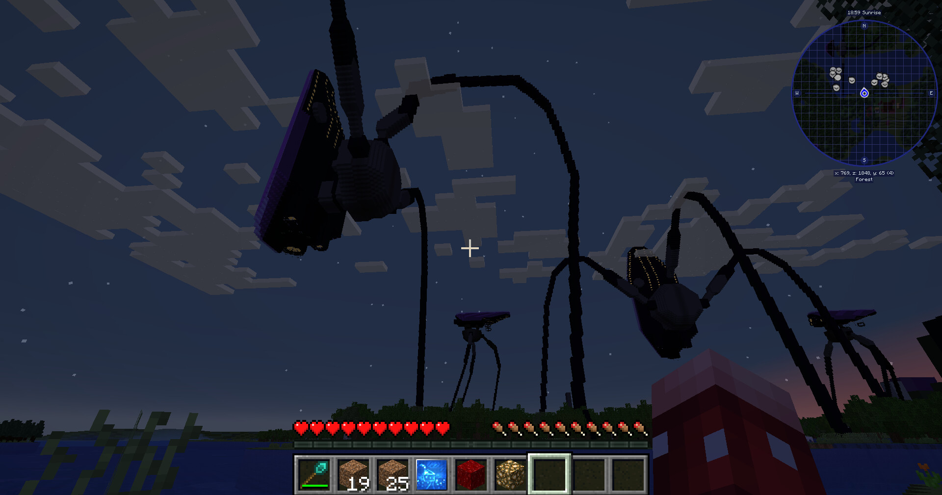 World tripods survival adv map Minecraft Map