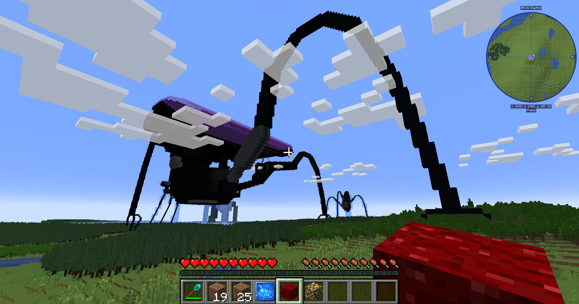 World tripods survival adv map Minecraft Map