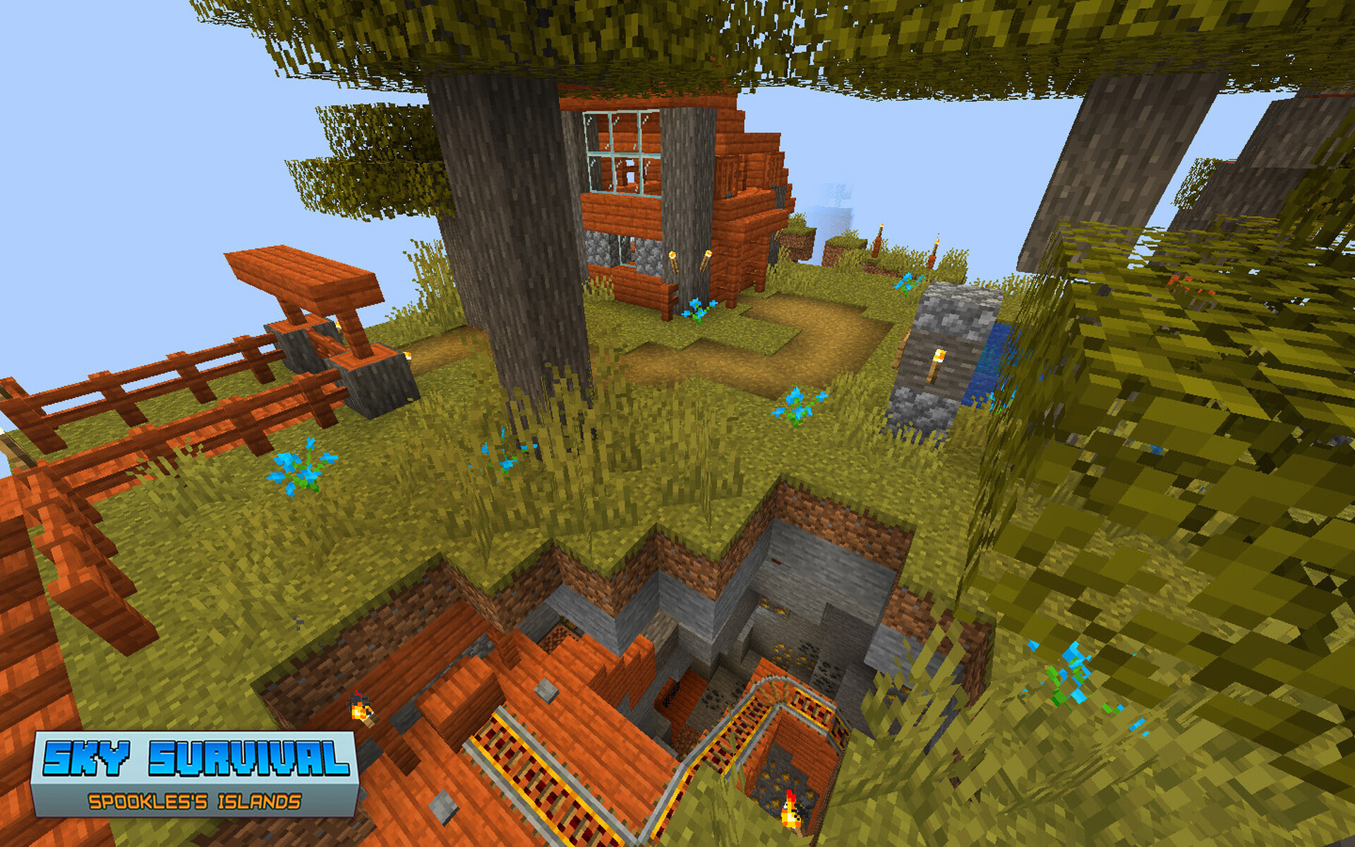 [ENG/SPA] Sky Survival: Spookles's Islands (CTM) Minecraft Map